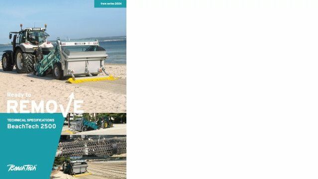 BeachTech 2500: Innovative beach cleaner