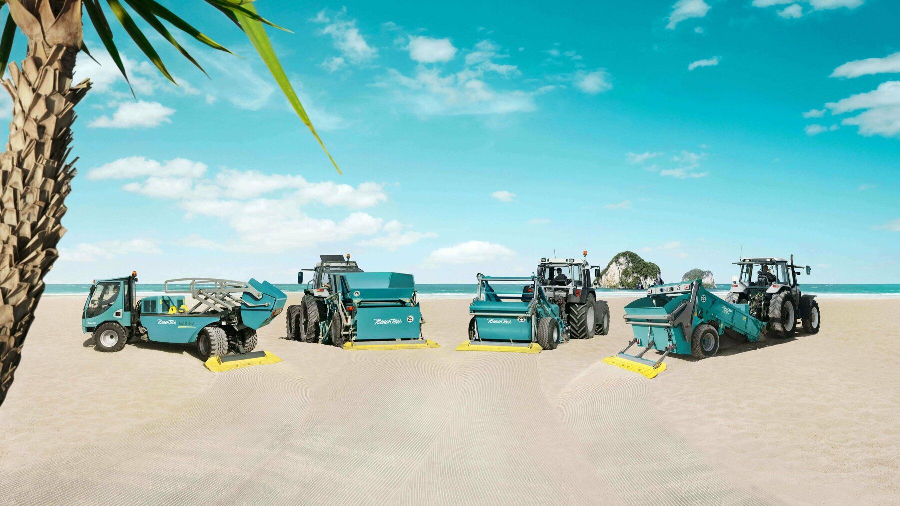 Beach cleaning machines since 1991 by BeachTech