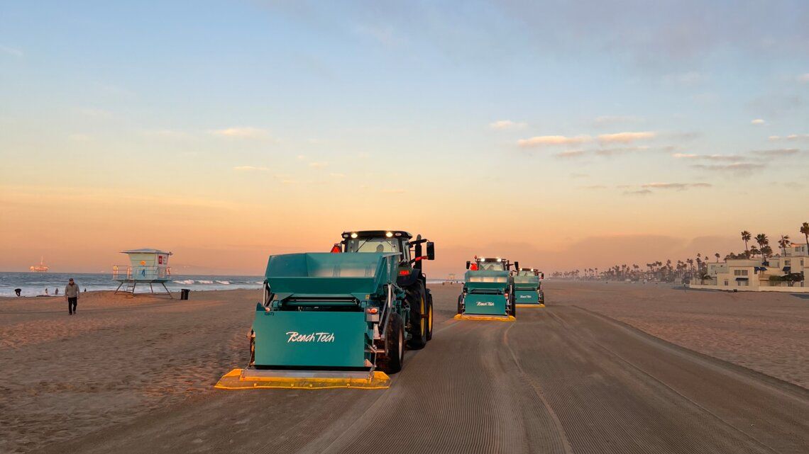 Beach cleaning machines since 1991 by BeachTech