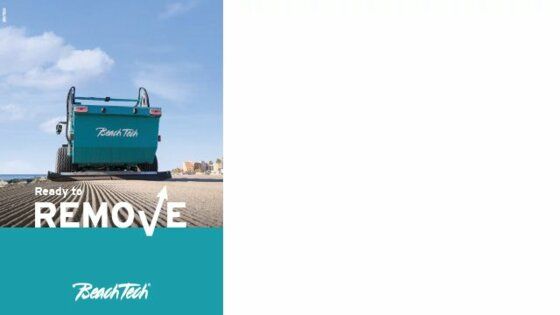 BeachTech 2000: Agile and efficient beach cleaner